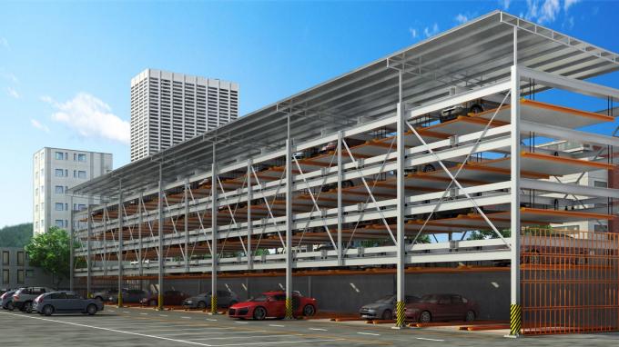 Vertical Or Horizontal Parking Tower System 120 Vehicles Car Park Tower
